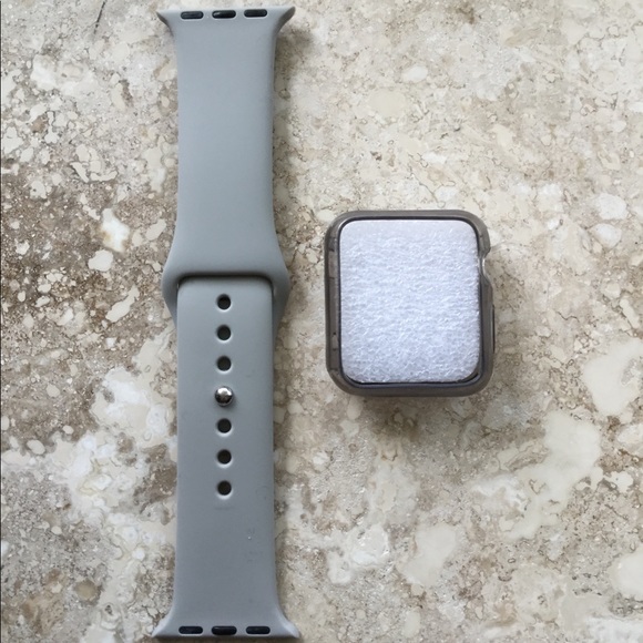 Accessories | Silicone Band Case For Iwatch Series 1 2 3 4 | Poshmark